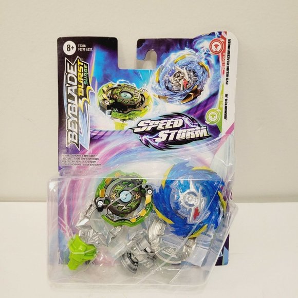 Hasbro | Toys | Beyblade Burst Surge Speed Storm Dual Pack Evo Helios ...